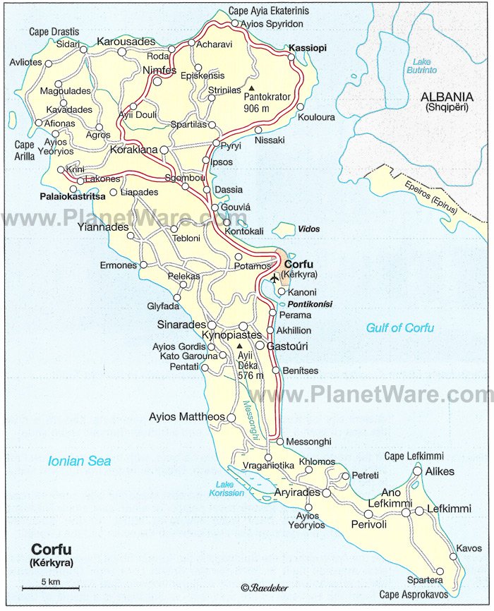 Map Greek Island Of Corfu (Ionian), 42% OFF Map Greek Island Of Corfu (Ionian), 42% OFF